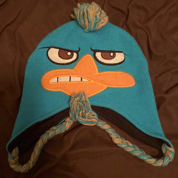 Disney | Accessories | Phineas Ferb Perry The Platypus Hat | Poshmark